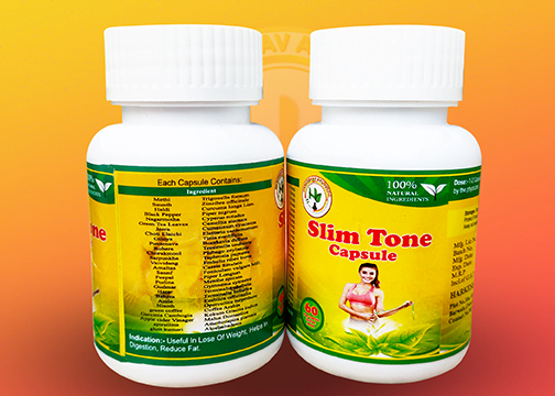 SLIM TONE CAPSULE - Harkeshav Ayurveda